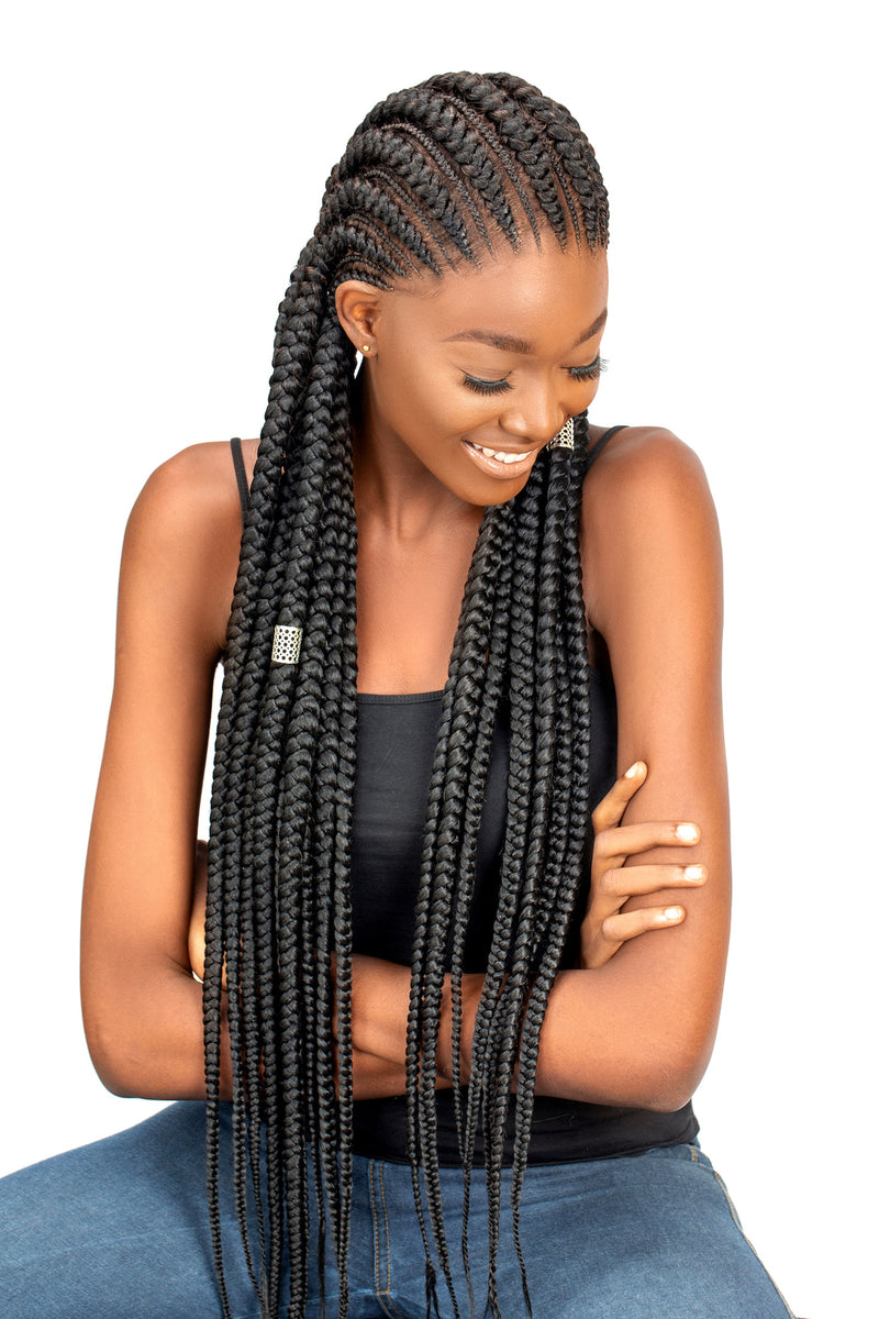 Hand-Made Braided Cornrow Wigs | Instant Arẹ̀wà Hair